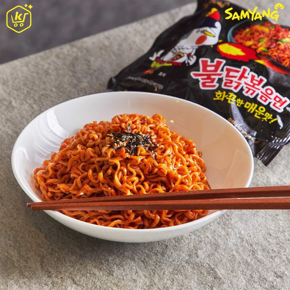 Samyang Buldak Hot Chicken Spicy Chicken Flavor Instant Noodles 140g ...