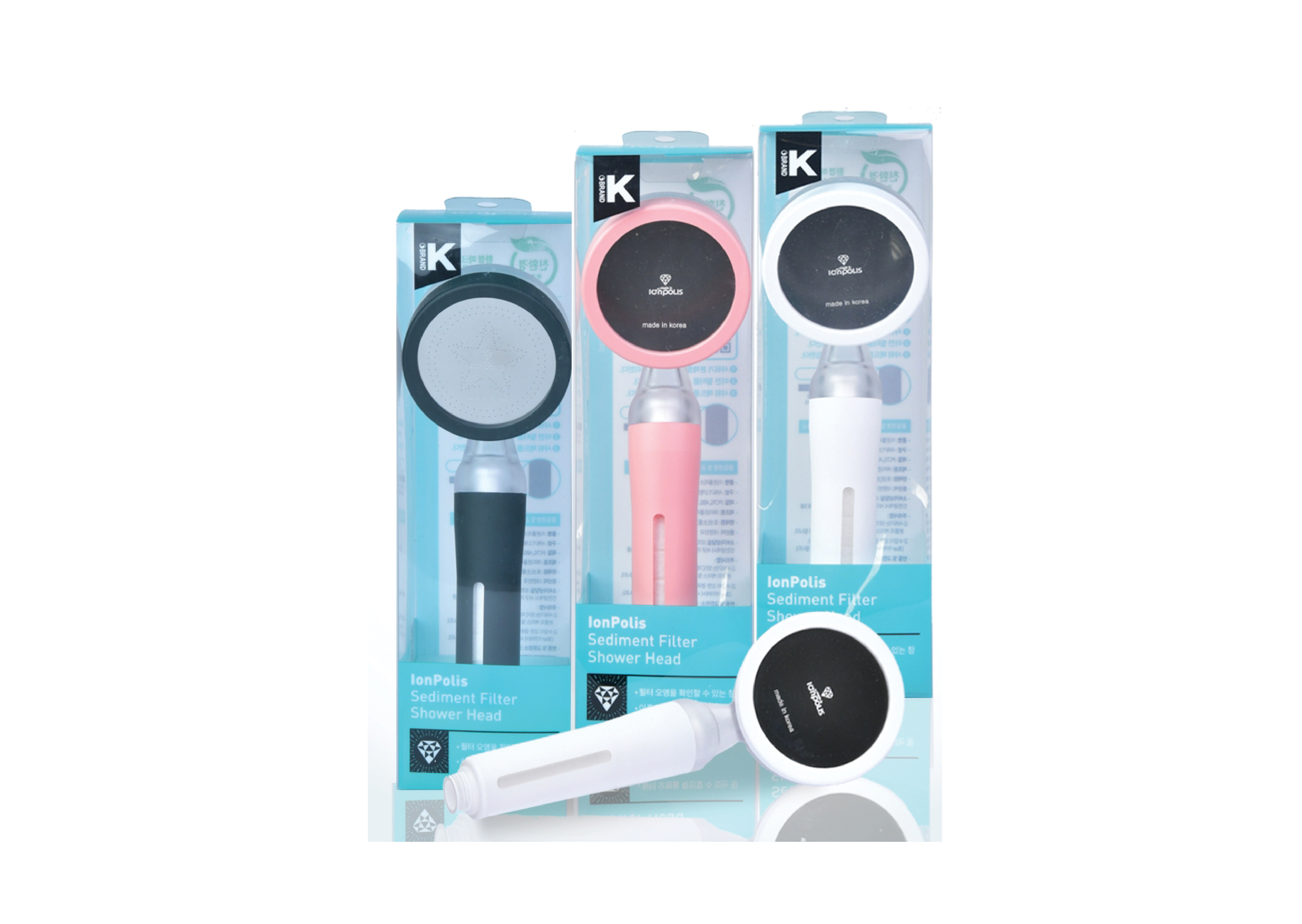 Ionpolis Premium Color shower head | Korikart Malaysia
